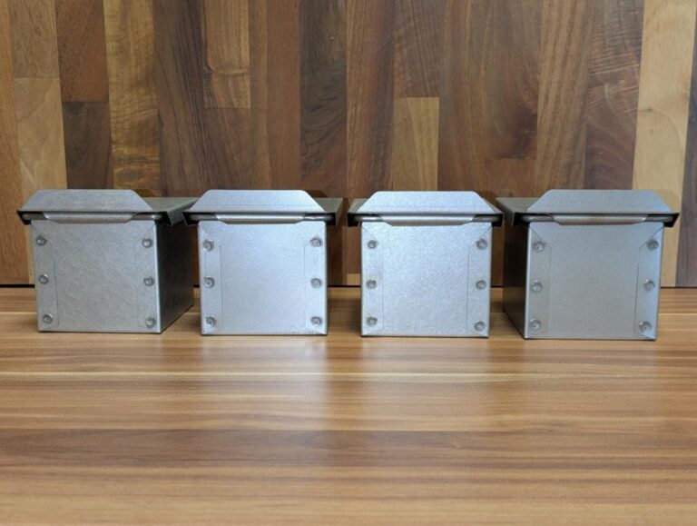 Cube Pullman Tins (80x80) (x4 Tins) | Rackmaster Limited Bakery and ...